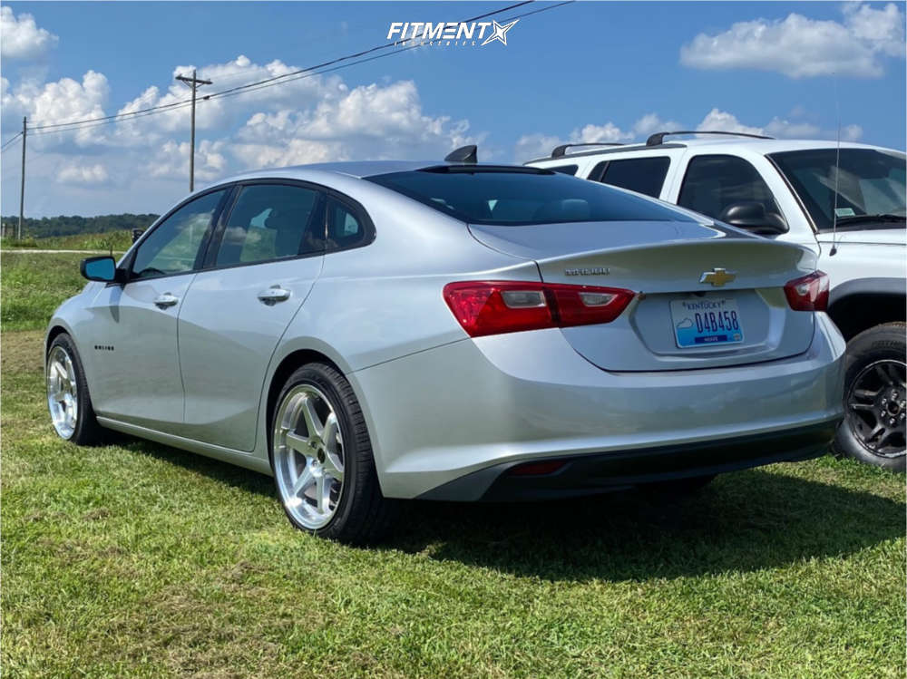2017 Chevrolet Malibu LS with 19x9.5 Vors Tr37 and Lexani 245x40 on ...