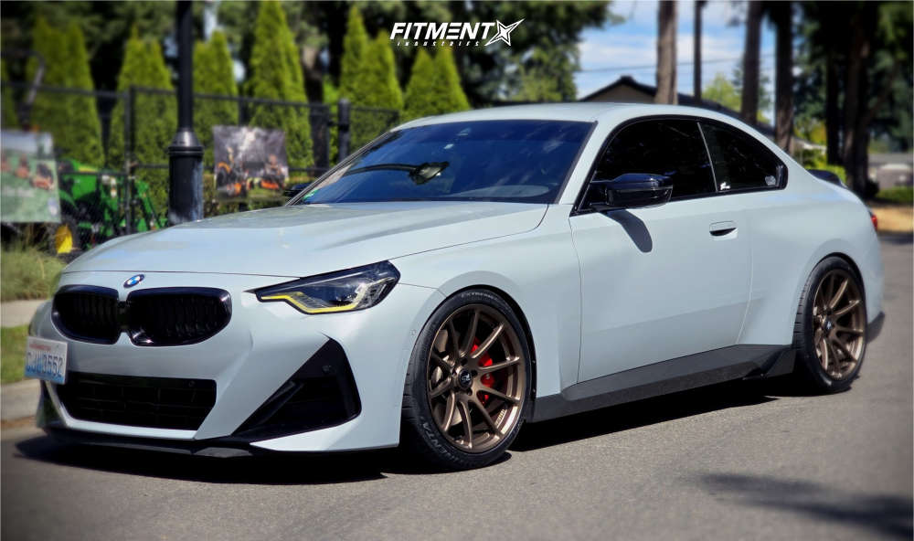 2022 BMW 230i Base with 19x9.5 Neuspeed Rse102 and Continental 265x35 ...