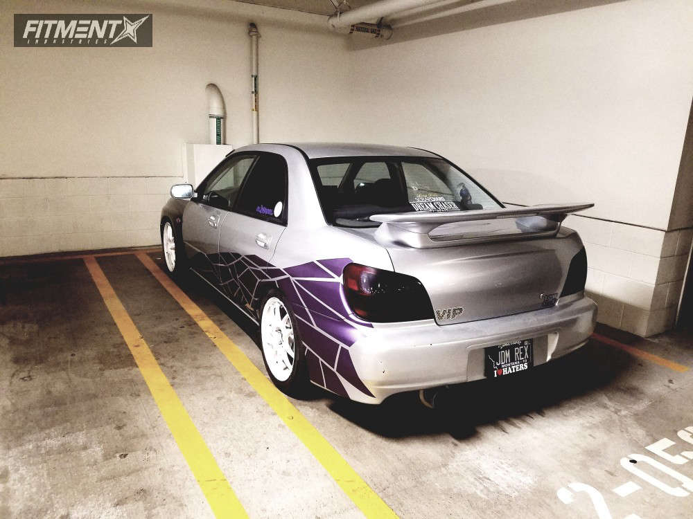 2004 Subaru WRX STI Base with 17x7.5 Rota Torque and Cooper 225x45 on ...