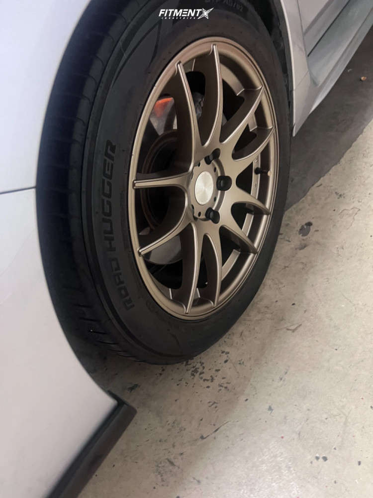2018 Subaru WRX Base with 17x8 AVID1 Av32 and Road Hugger 225x50 on ...