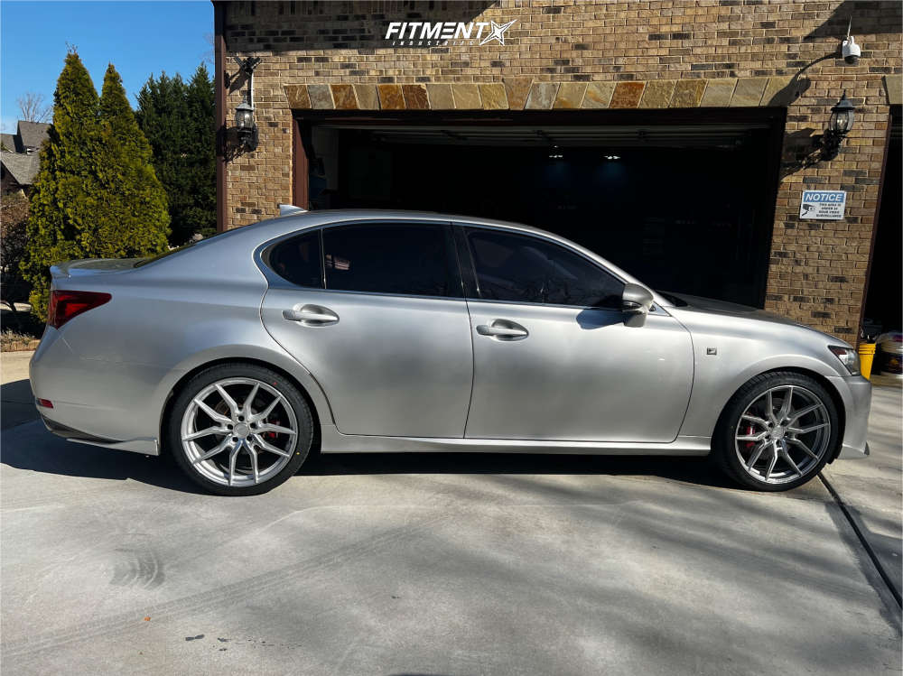 2015 Lexus GS350 F Sport with 20x9 Aodhan Aff1 and Sumitomo 255x35 on ...