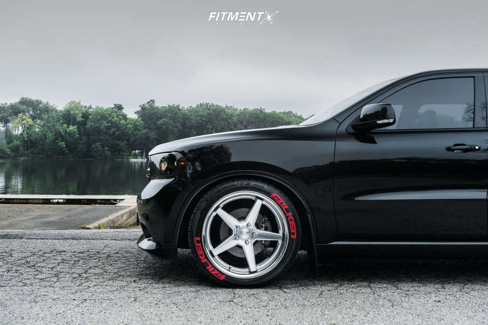 2013 Dodge Durango R/T with 22x10.5 Ferrada Fr3 and Falken 285x40 on ...