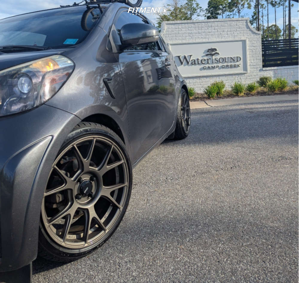 2012 Scion IQ Base with 17x8 Konig Ampliform and Lexani 205x40 on ...