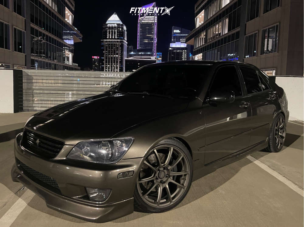 2001 Lexus IS300 Base with 18x8 WedsSport Tc-105x and Hankook 215x40 on ...