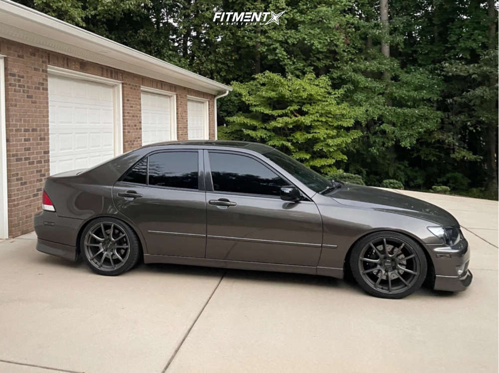 2001 Lexus IS300 Base with 18x8 WedsSport Tc-105x and Hankook 215x40 on ...