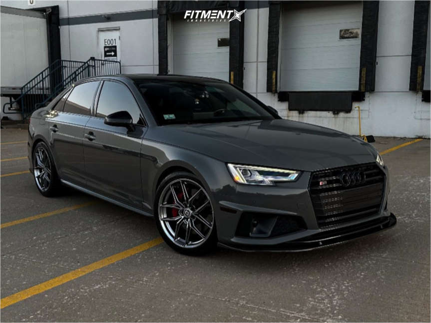 2019 Audi S4 Premium Plus with 19x9.5 HRE FlowForm Ff21 and Michelin ...