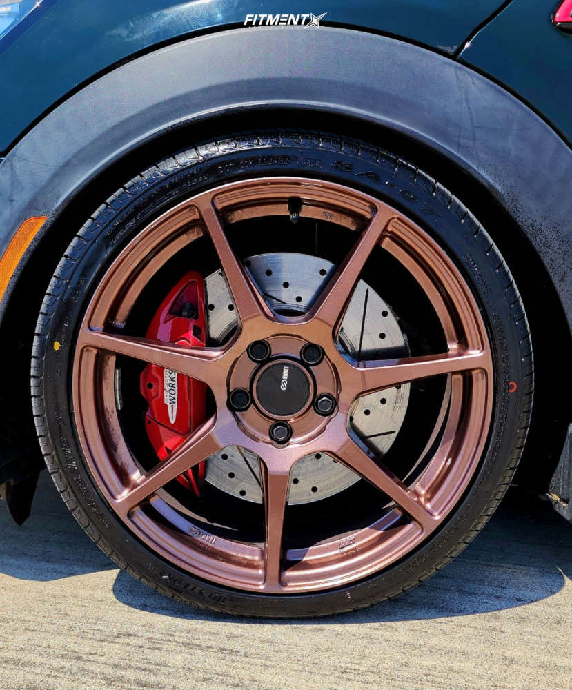 2021 Mini Cooper John Cooper Works with 18x8 Enkei Tfr and Westlake ...