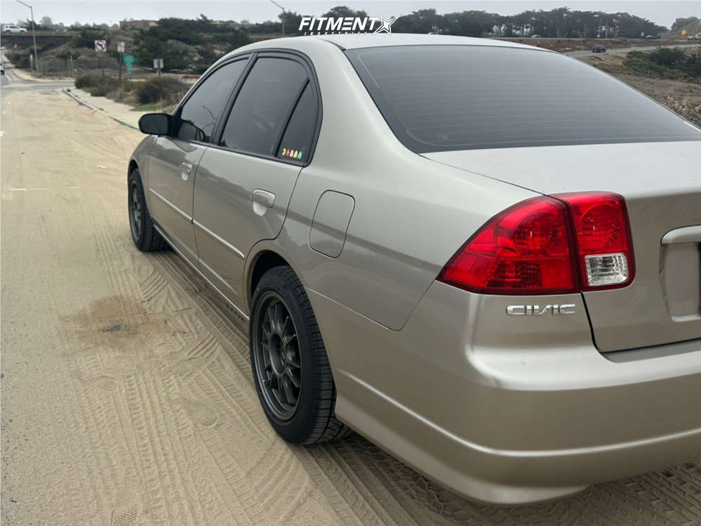 2004 Honda Civic LX with 16x8 Konig Hypergram and Falken 205x50 on ...