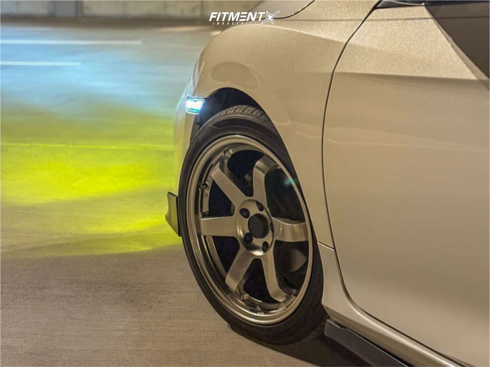 2019 Honda Civic EX with 18x8.5 AVID1 Av6 and Hankook 235x40 on Stock ...