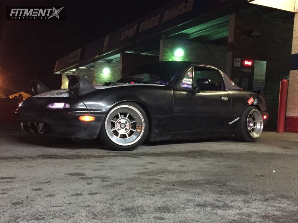 1993 Mazda MX-5 Miata Base with 15x9 Rota Shakotan and Federal 165x50 ...