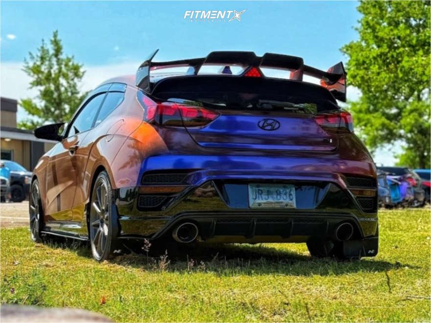 2022 Hyundai Veloster N Base with 19x8 Enkei Px-10 and Firestone 235x35 ...
