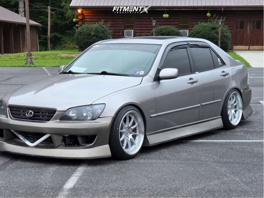 2004 Lexus IS300 Base with 18x9.5 Aodhan Ds07 and Kosic 225x40 on ...