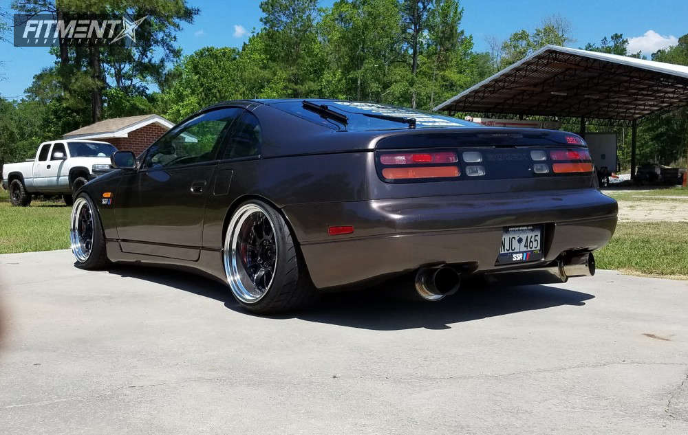 1994 Nissan 300ZX Turbo with 18x10.5 SSR Sp1 and Federal 235x40 on ...