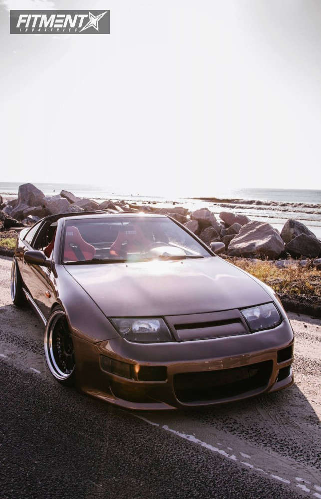 1994 Nissan 300ZX Turbo with 18x10.5 SSR Sp1 and Federal 235x40 on ...