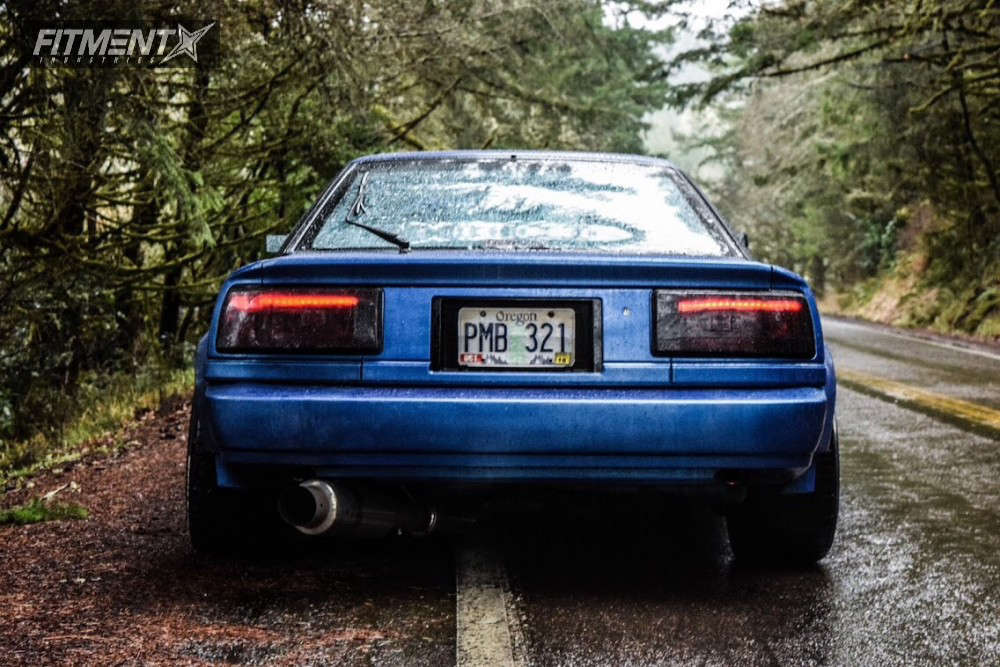 1987 Toyota Supra Turbo with 18x10.5 ESR SR04 and Federal 265x35 on ...