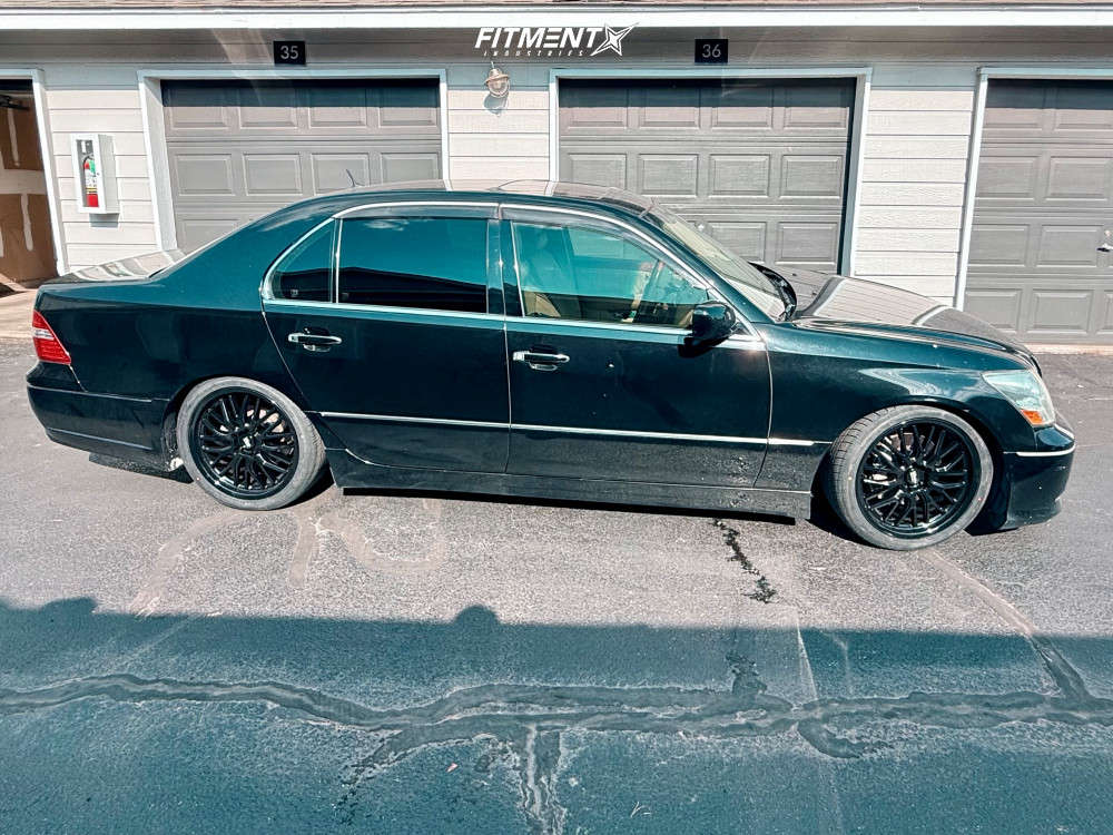 2005 Lexus LS430 Base with 19x8.5 Voxx Masi and Uniroyal 245x40 on ...