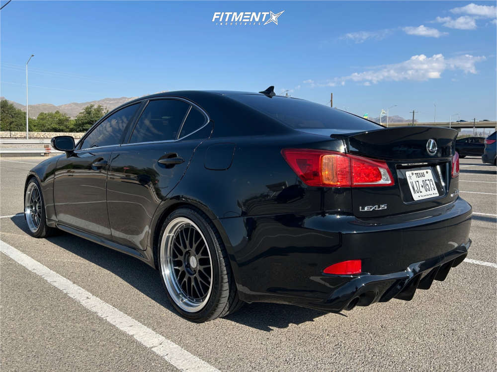 2009 Lexus IS250 Base with 19x8.5 Circuit Performance CP30 and Lexani ...