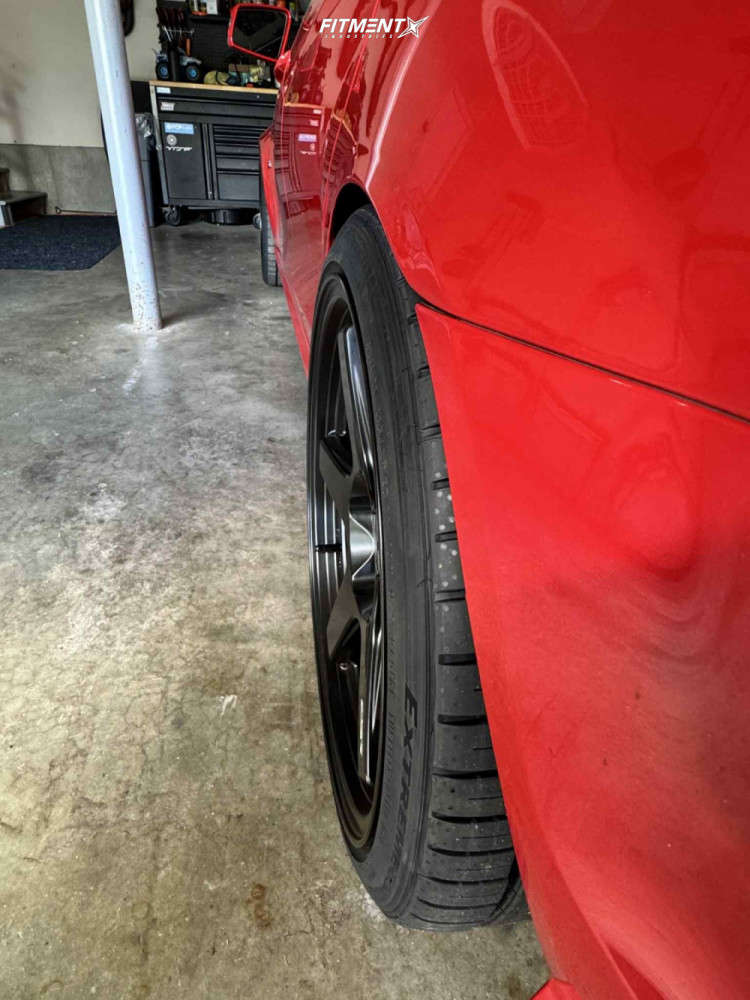 2009 Mercedes-Benz C63 AMG Base with 19x8.5 ESR Ap5c and Continental ...