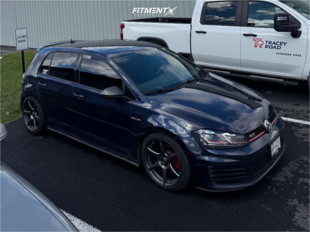 2017 Volkswagen GTI S with 18x8.5 Kansei Tandem and General 225x40 on ...