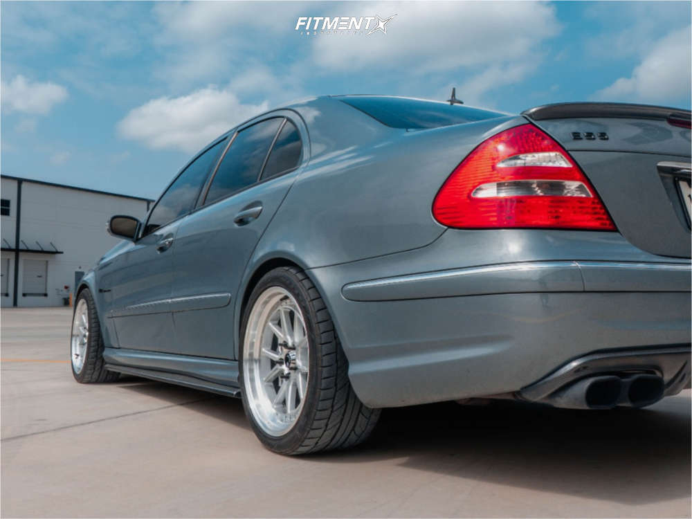 2005 Mercedes-Benz E55 AMG Base with 18x8.5 Aodhan Ds08 and Accelera 245x40 on Coilovers ...