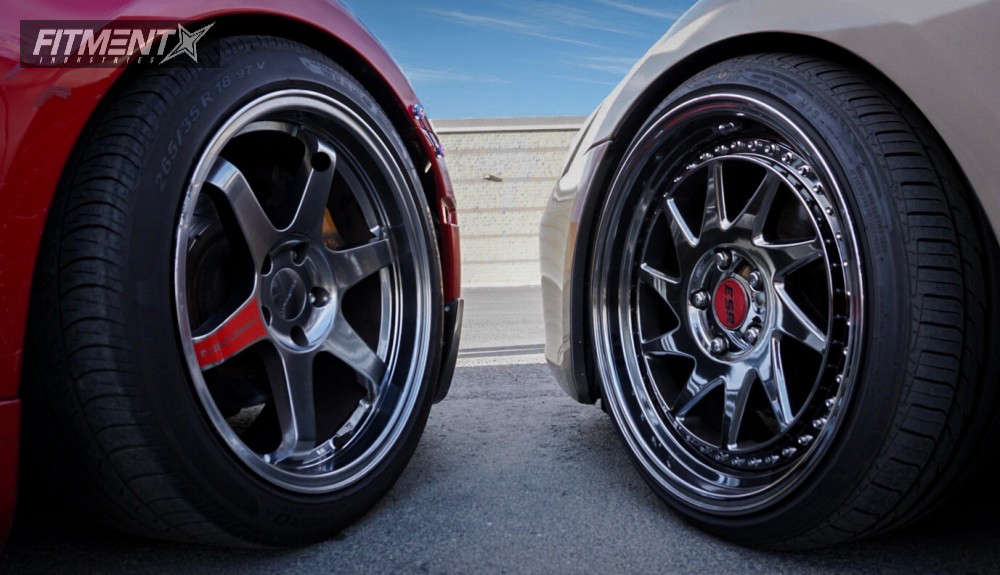 2004 Honda Accord LX with 18x8.5 ESR Sr09 and Toyo Tires 215x35 on ...