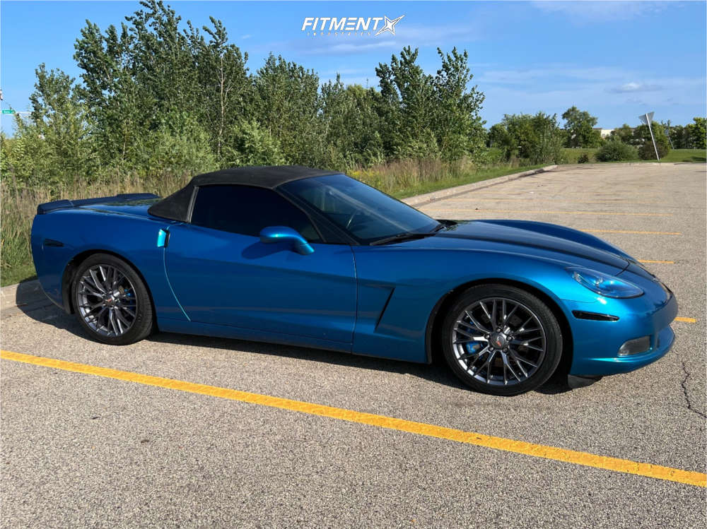 2008 Chevrolet Corvette Base with 18x8.5 4Play OE Wheels Cv22b and ...