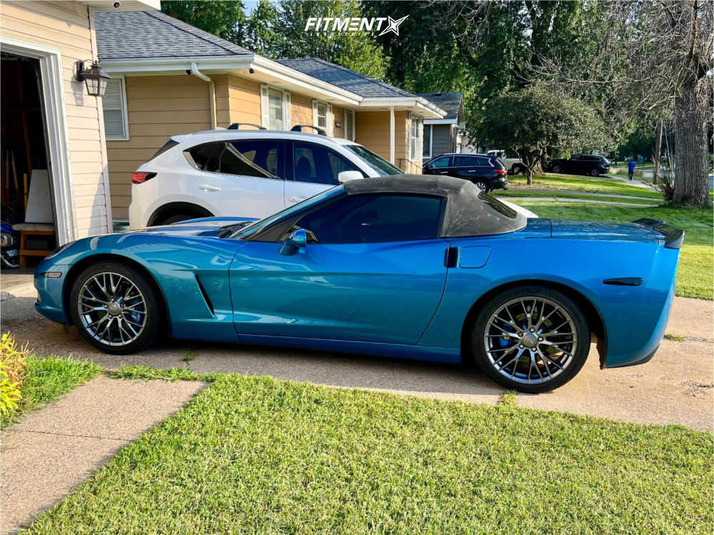 2008 Chevrolet Corvette Base with 18x8.5 4Play OE Wheels Cv22b and ...