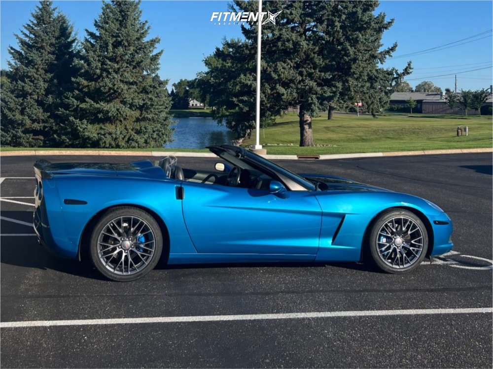 2008 Chevrolet Corvette Base with 18x8.5 4Play OE Wheels Cv22b and ...