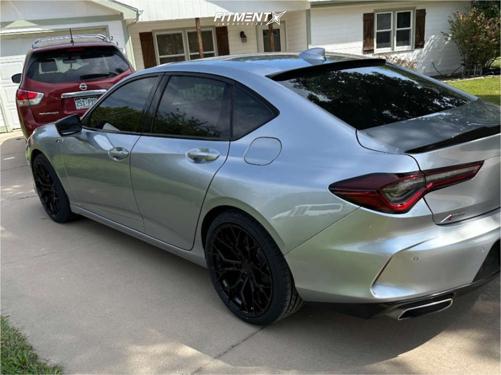 2021 Acura TLX Base with 20x10 Dolce Performance Aria and Lexani 265x35 ...