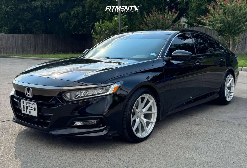 2020 Honda Accord Sport with 19x9.5 Aodhan Aff7 and Continental 235x40 ...