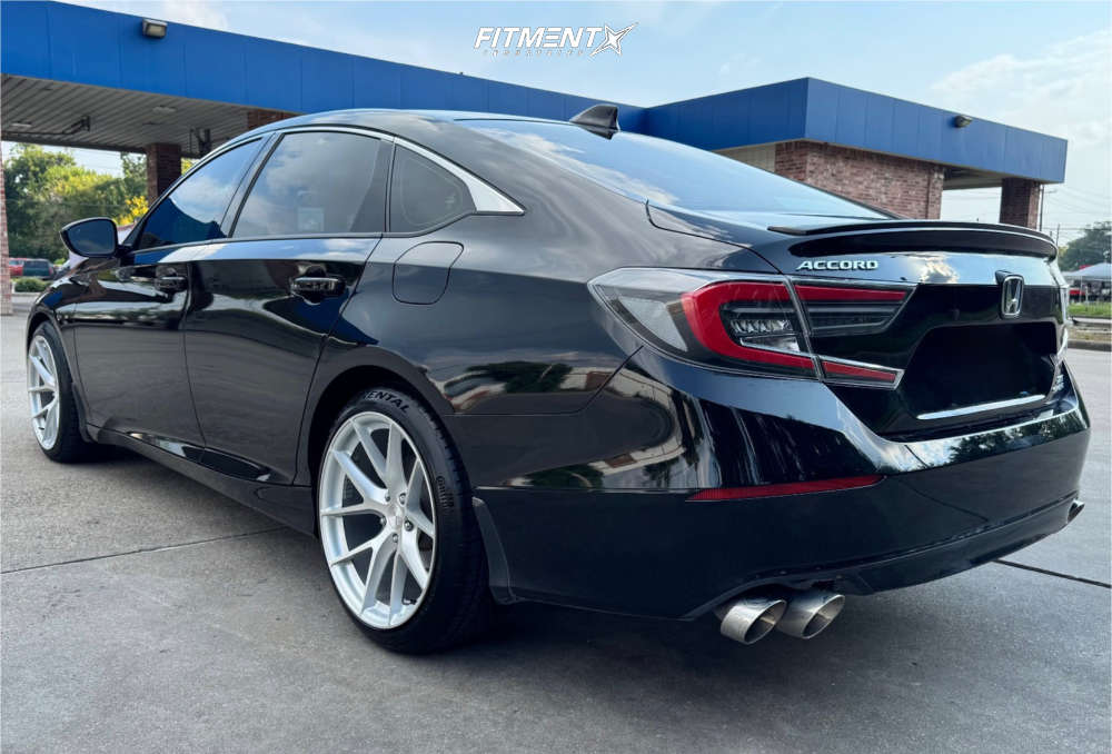 2020 Honda Accord Sport with 19x9.5 Aodhan Aff7 and Continental 235x40 ...