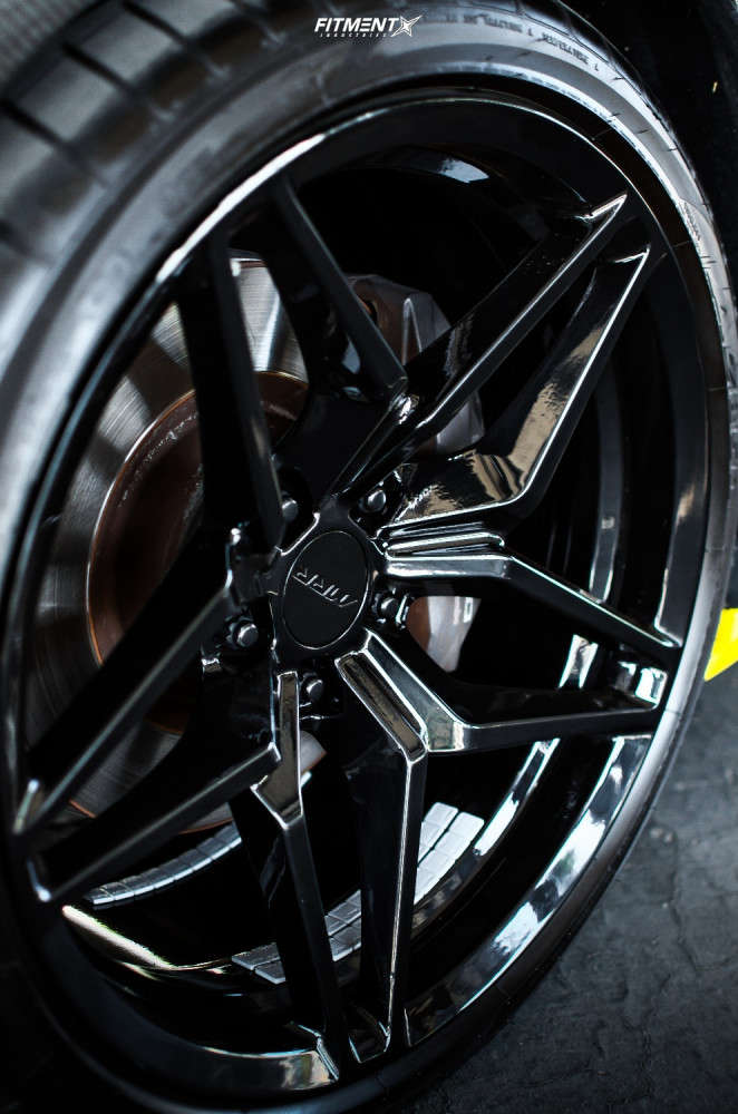 2017 Chevrolet Camaro SS with 20x10 MRR M755 and Falken 275x35 on Stock ...