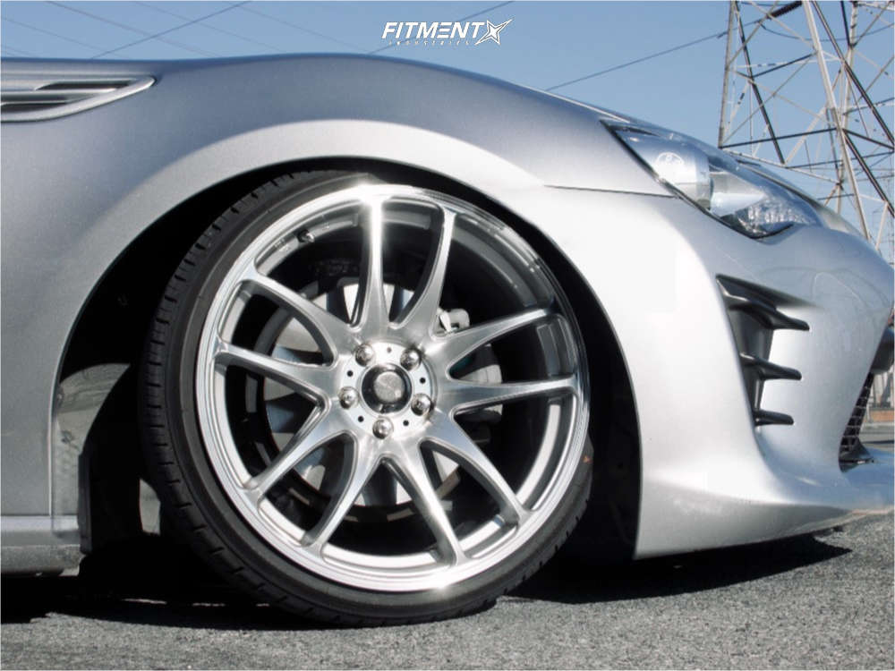 2017 Toyota 86 Base with 18x9.5 Vors Tr4 and Lionhart 215x35 on Stock ...