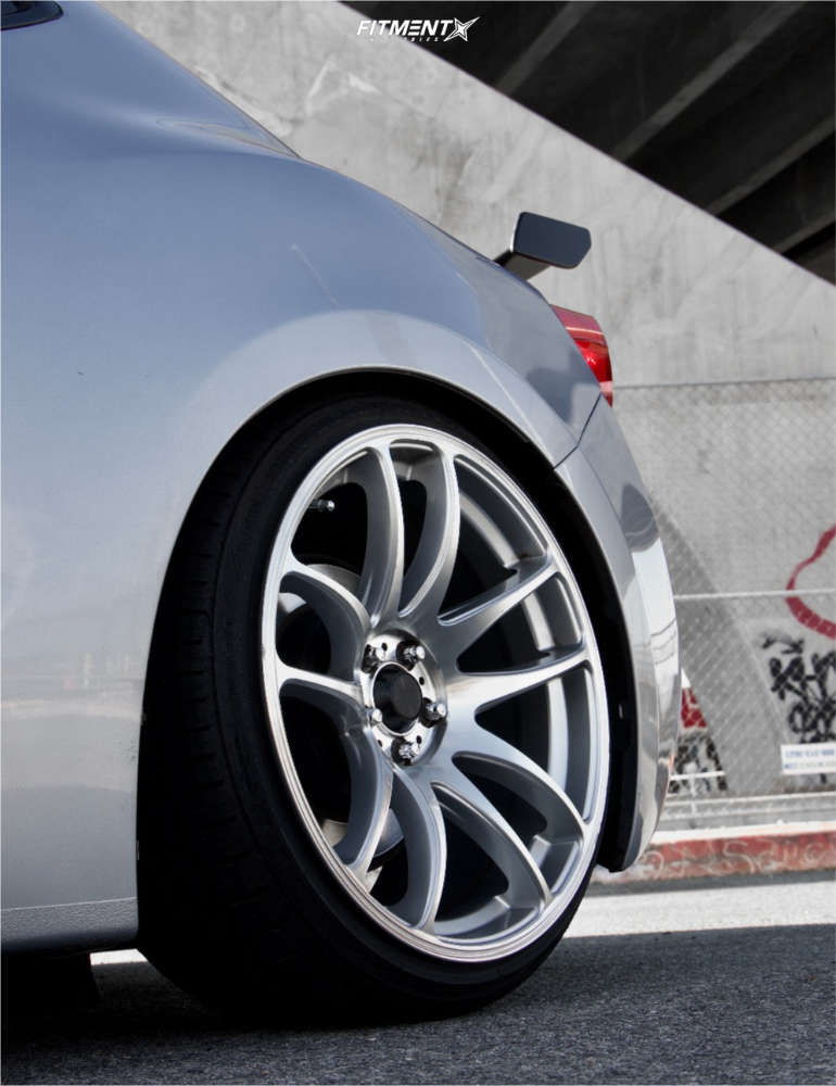2017 Toyota 86 Base with 18x9.5 Vors Tr4 and Lionhart 215x35 on Stock ...