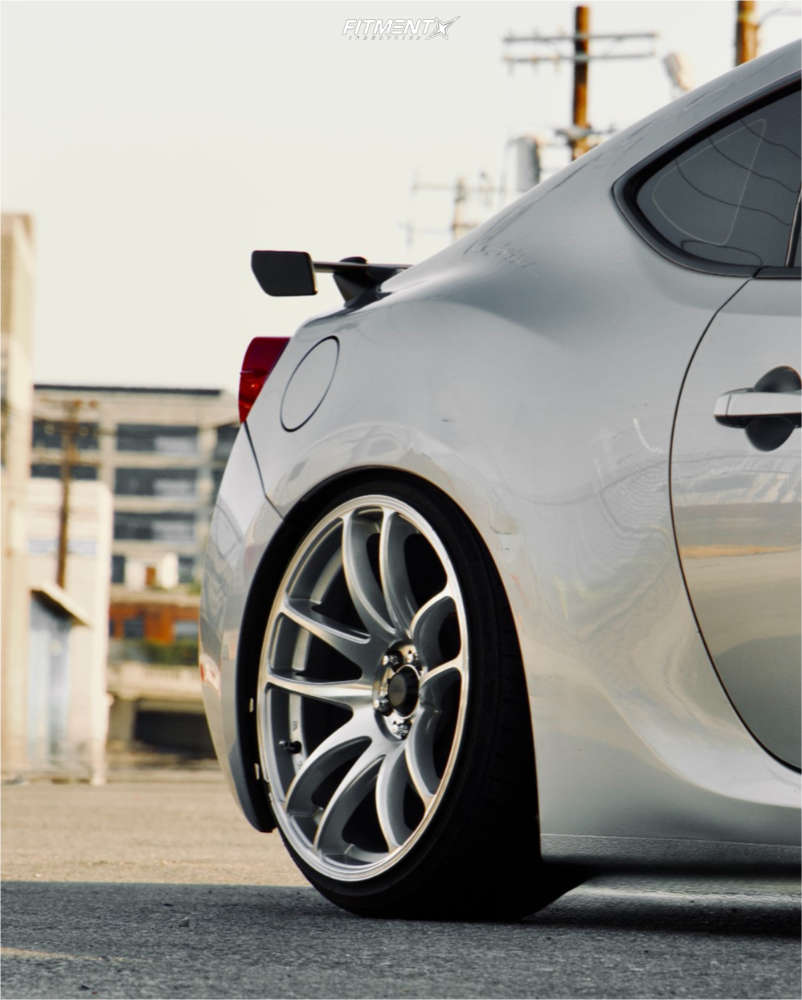 2017 Toyota 86 Base with 18x9.5 Vors Tr4 and Lionhart 215x35 on Stock ...