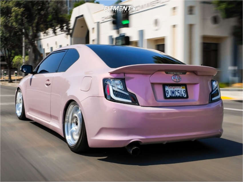 2011 Scion TC Base with 18x8.5 Vors Lt61 and Lexani 225x40 on Stock ...