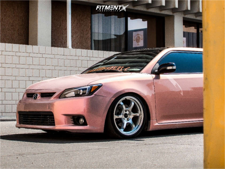 2011 Scion TC Base with 18x8.5 Vors Lt61 and Lexani 225x40 on Stock ...