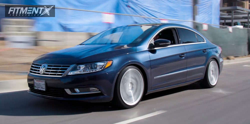 2013 Volkswagen CC Sport with 19x8.5 Rotiform Blq and Nitto 235x35 on ...