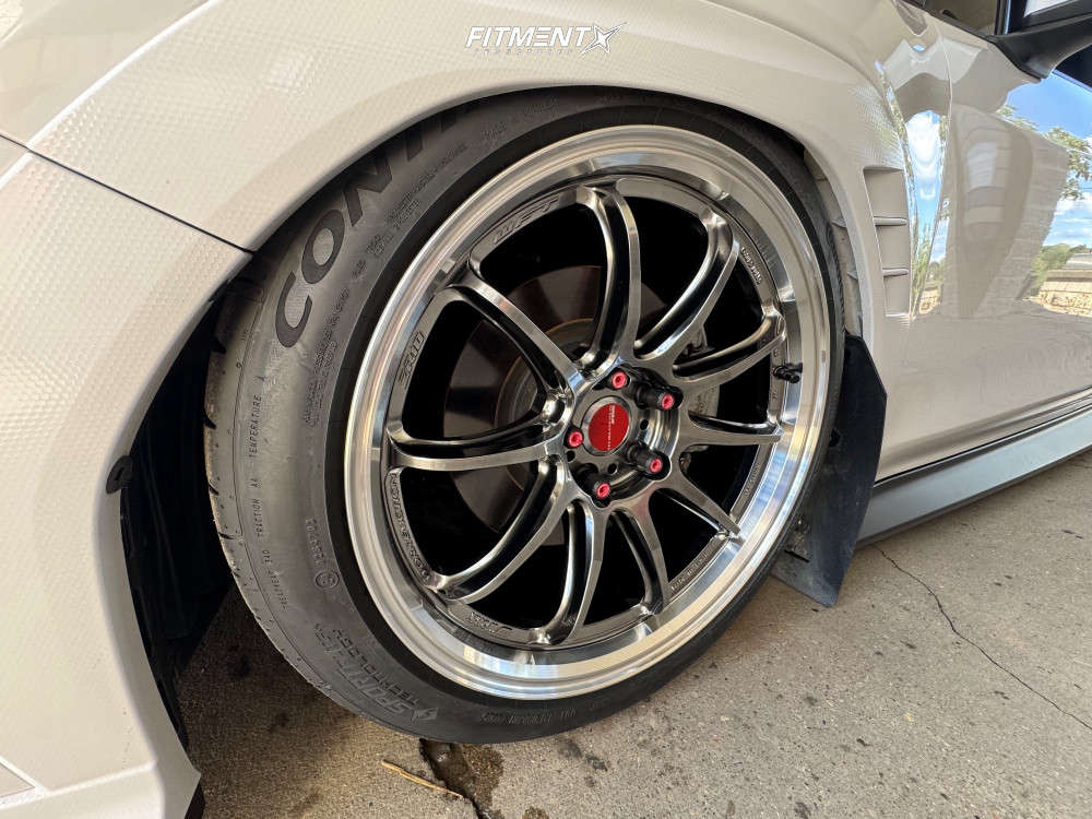 2024 Subaru WRX Premium with 18x9.5 Work Emotion Zr10 and Continental ...