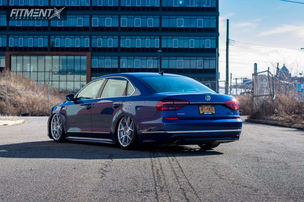 2017 Volkswagen Passat R-Line with 19x8.5 Rotiform Kps and Nitto 235x35 ...