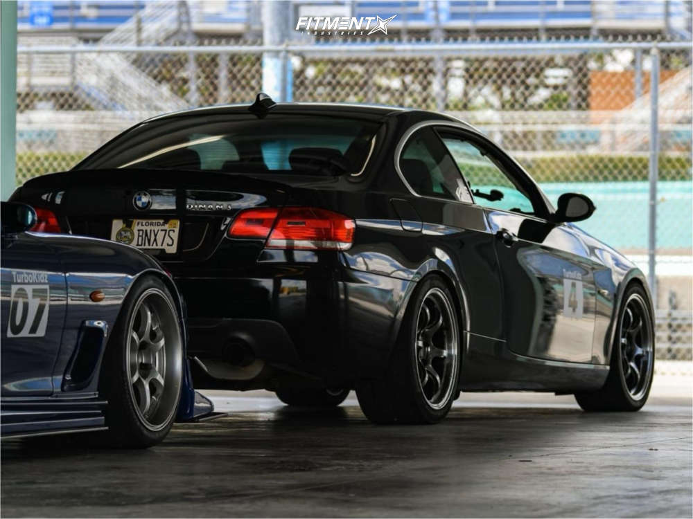 2007 BMW 335i Base with 18x8.5 Advan Racing Rg-d2 and Yokohama 255x35 ...