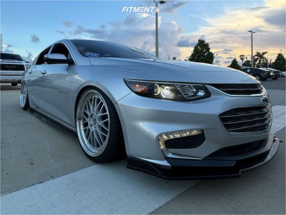 2018 Chevrolet Malibu LT with 20x8.5 Vors Vr8 and Delinte 235x35 on ...