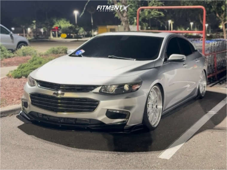 2018 Chevrolet Malibu LT with 20x8.5 Vors Vr8 and Delinte 235x35 on ...