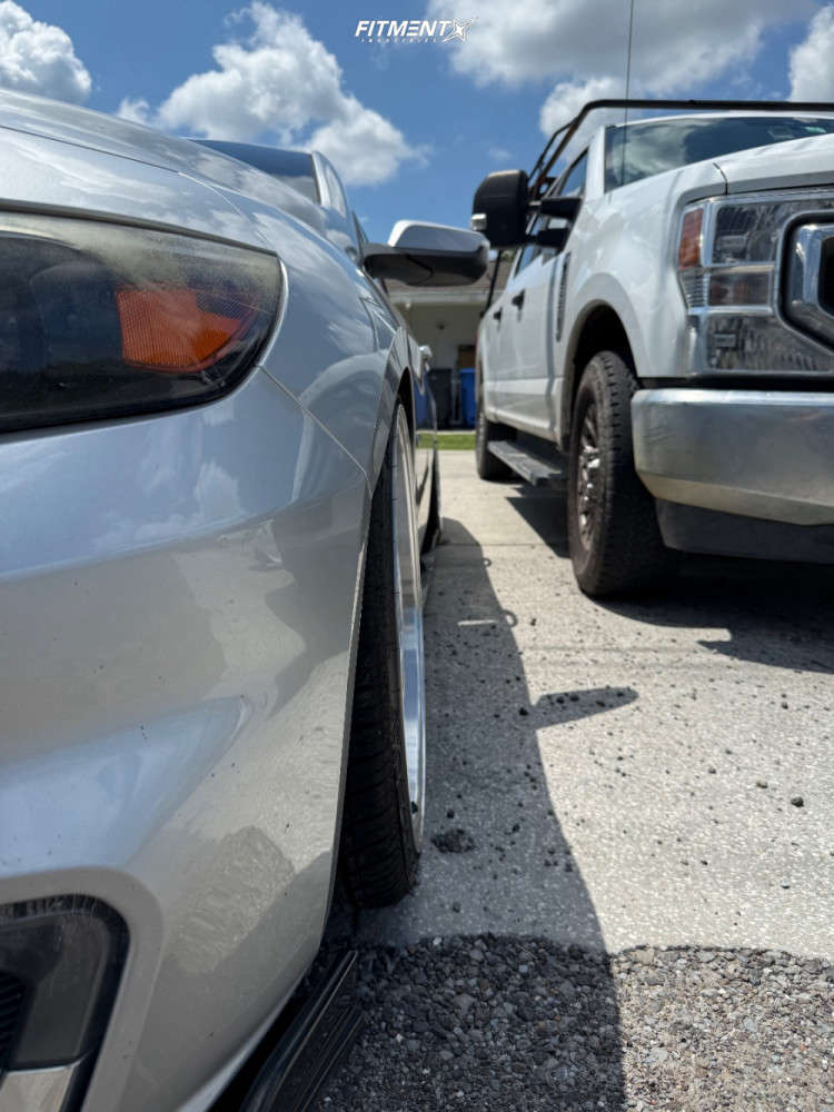 2018 Chevrolet Malibu LT with 20x8.5 Vors Vr8 and Delinte 235x35 on ...