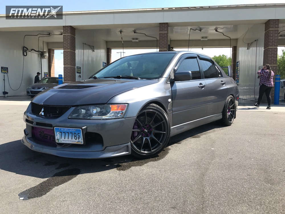 2006 Mitsubishi Lancer ES with 18x8.75 XXR 527 and Toyo Tires 245x40 on ...