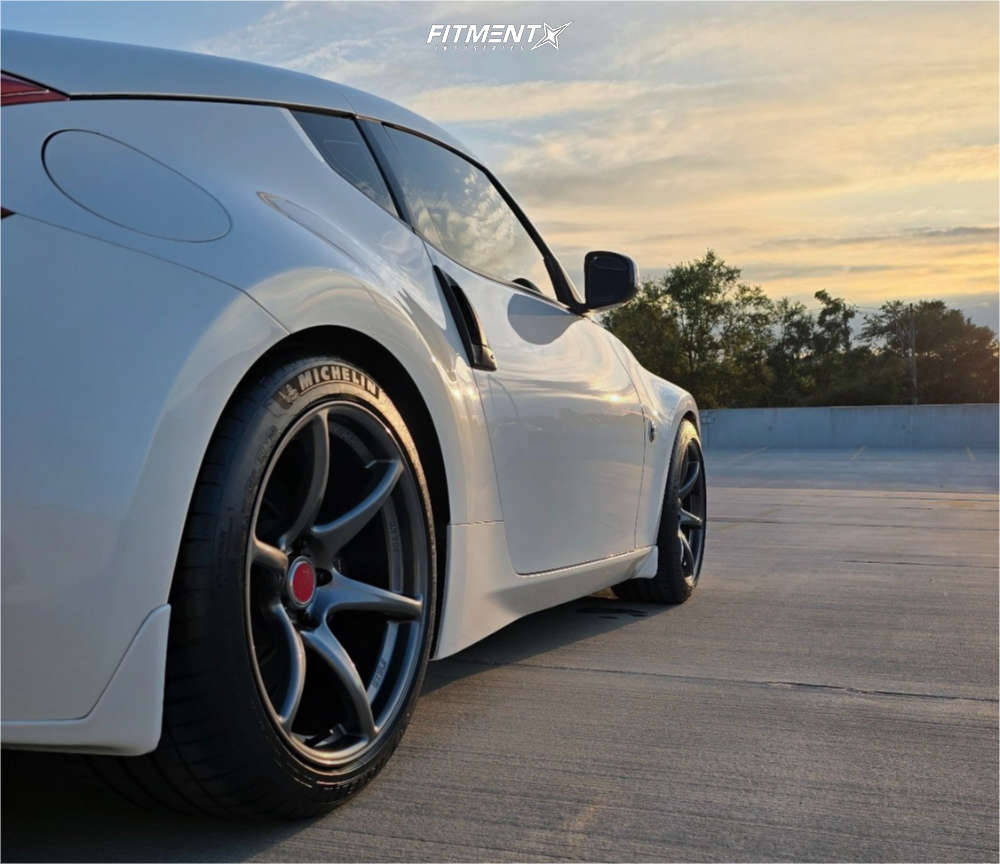 2012 Nissan 370Z Base with 19x9.5 Kansei Tandem and Michelin 255x40 on ...