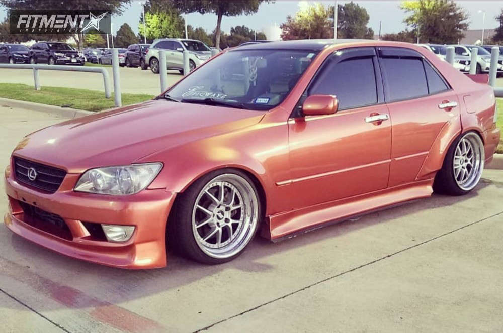 2002 Lexus IS300 Base with 18x9.5 Dai Alloys and Federal 215x35 on ...