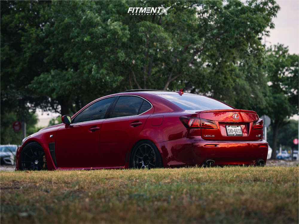 2008 Lexus IS F Base with 19x9.5 Forgestar Cf10 and Firestone 245x35 on ...