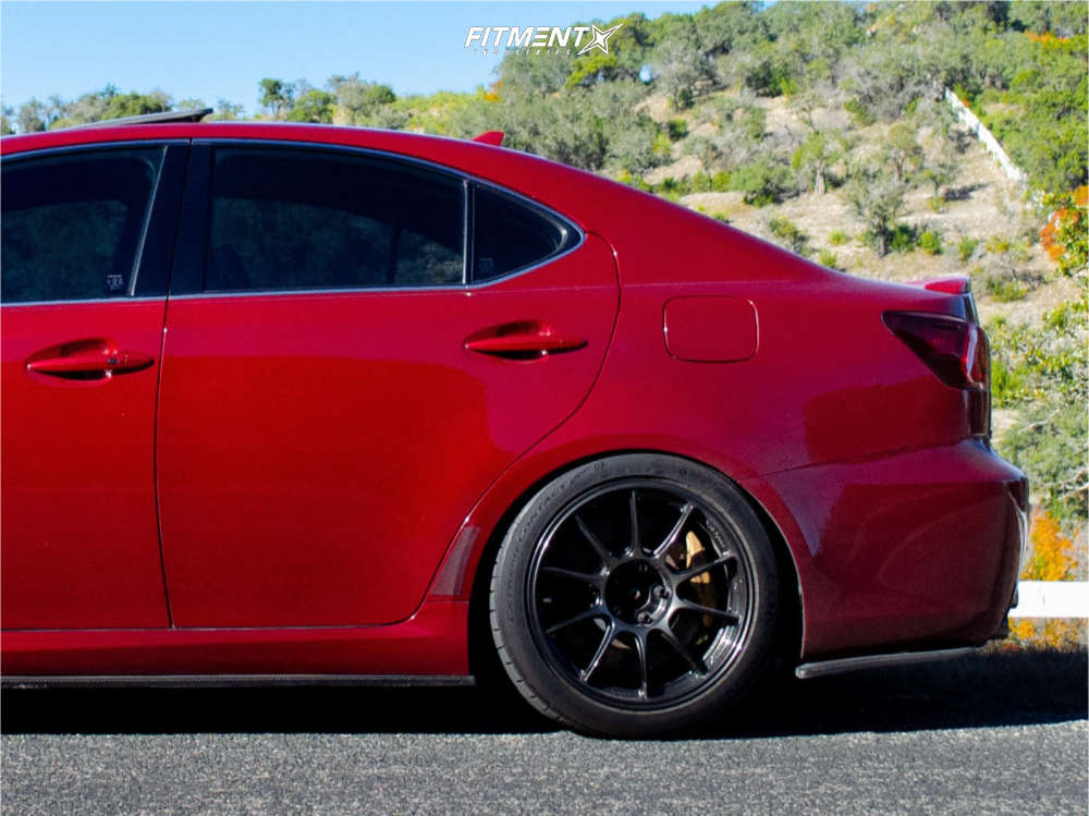 2008 Lexus IS F Base with 19x9.5 Forgestar Cf10 and Firestone 245x35 on ...