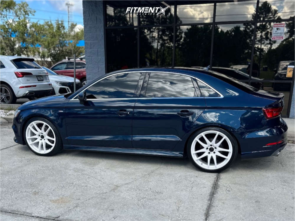 2018 Audi A3 Quattro Premium Plus with 19x8.5 Vors Tr4 and Lexani ...